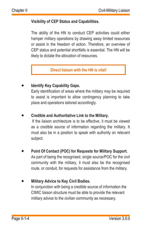 Cimic handbook | PDF