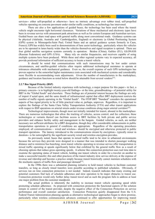 Bus Rapid Transit: Picking Out the Pieces | PDF