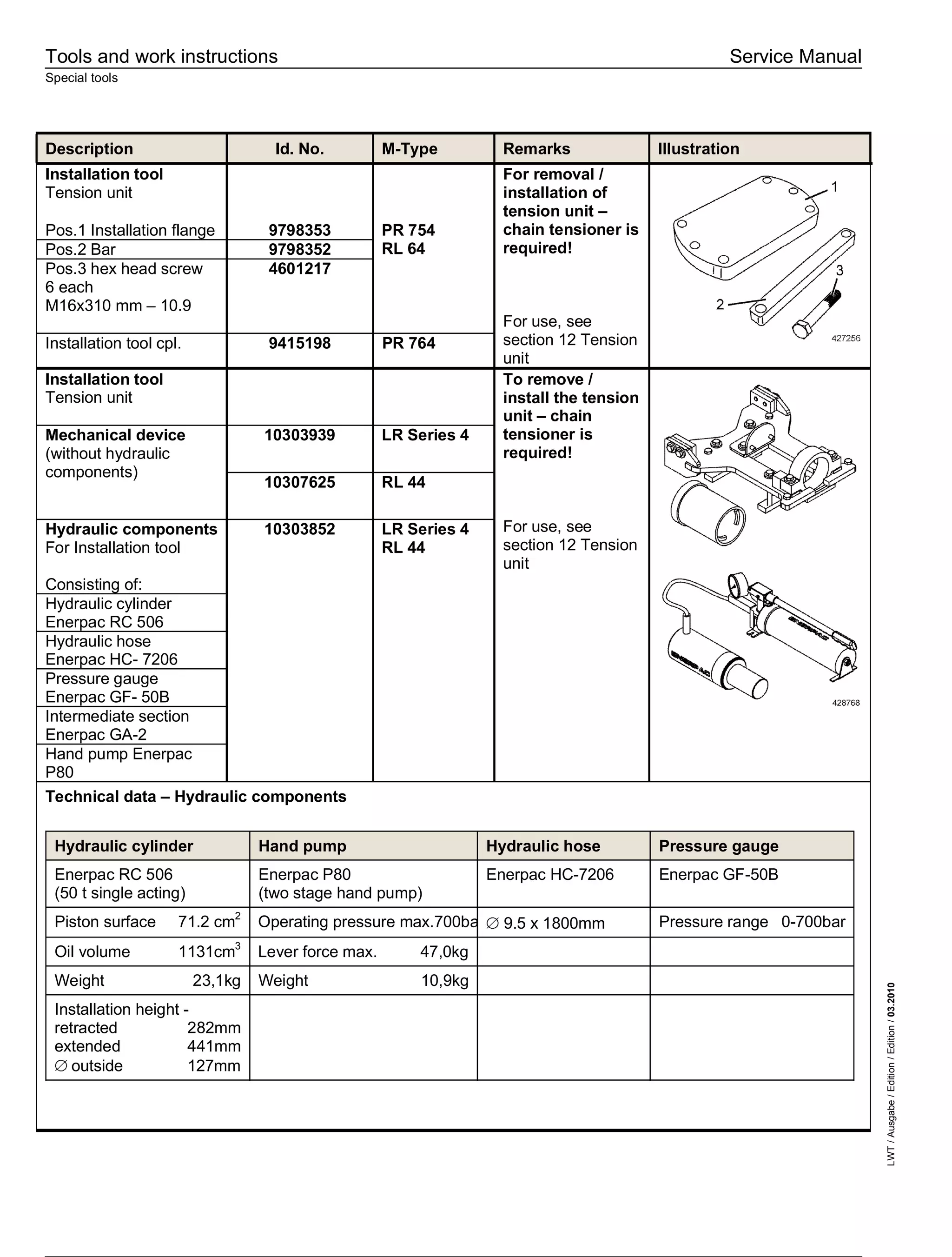 LIEBHERR RL44 PIPE LAYER SERIES 4 LITRONIC Service Repair Manual | PDF