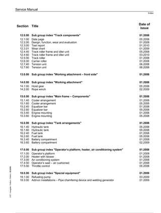 LIEBHERR RL44 PIPE LAYER SERIES 4 LITRONIC Service Repair Manual | PDF