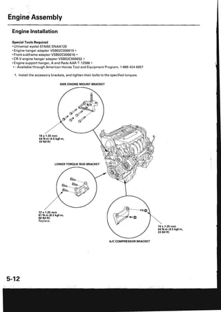 2007 Honda Crv Service Repair Manual | PDF