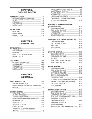 2002 Yamaha Mountain Max 700 Snowmobile Service Repair Manual | PDF ...