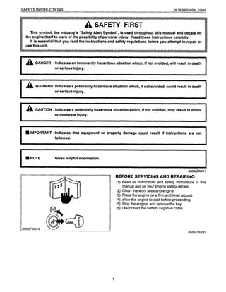 KUBOTA V1505-B (E) DIESEL ENGINE Service Repair Manual | PDF