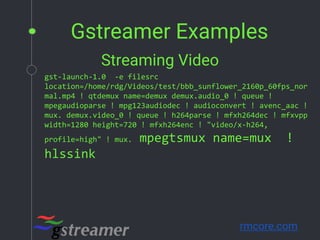 Introduction to Gstreamer | PPTX