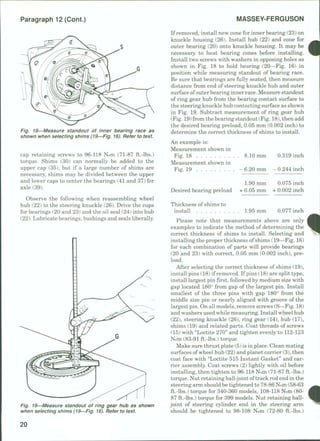 MASSEY FERGUSON MF360 TRACTOR Service Repair Manual | PDF