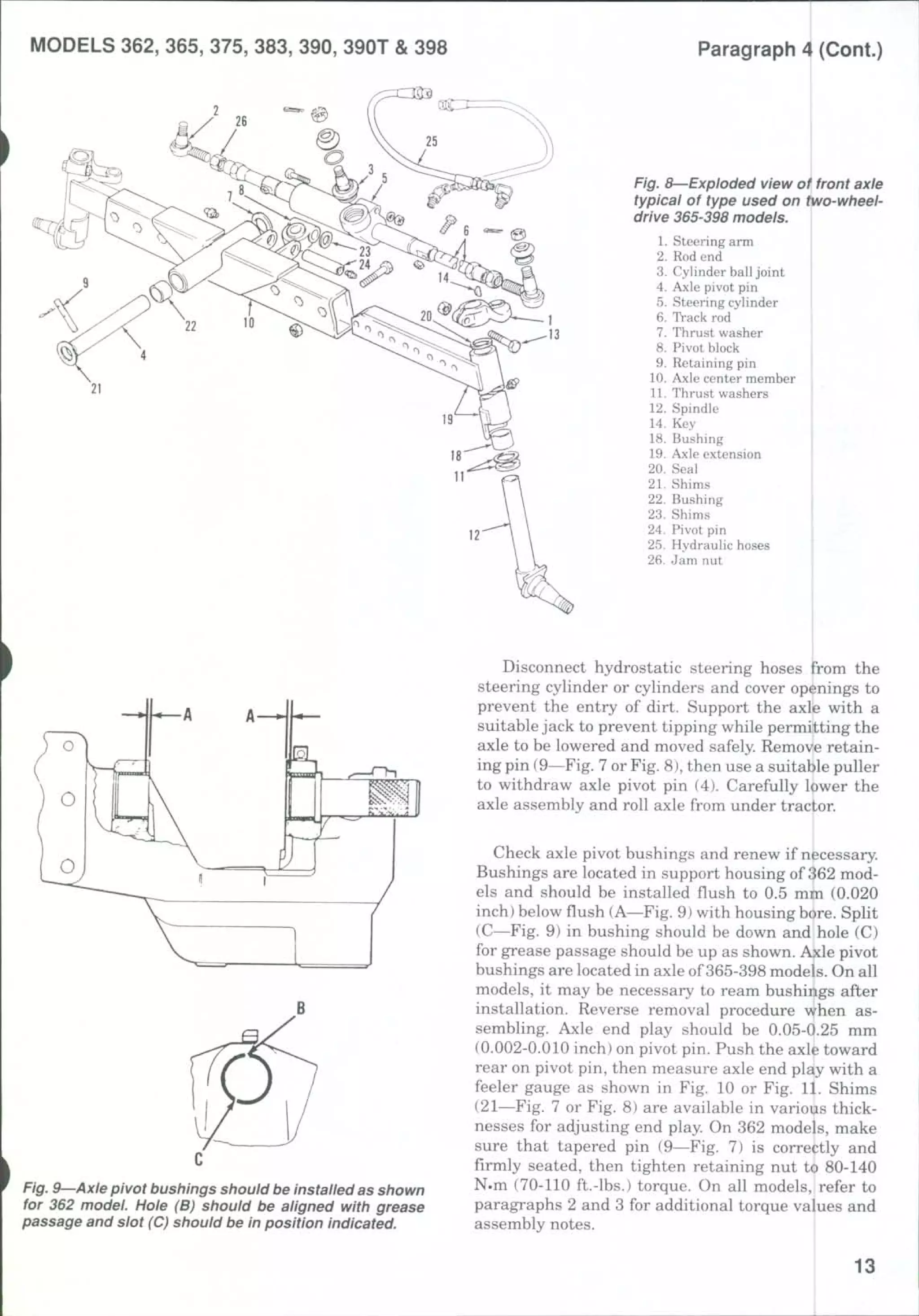 MASSEY FERGUSON MF383 TRACTOR Service Repair Manual | PDF