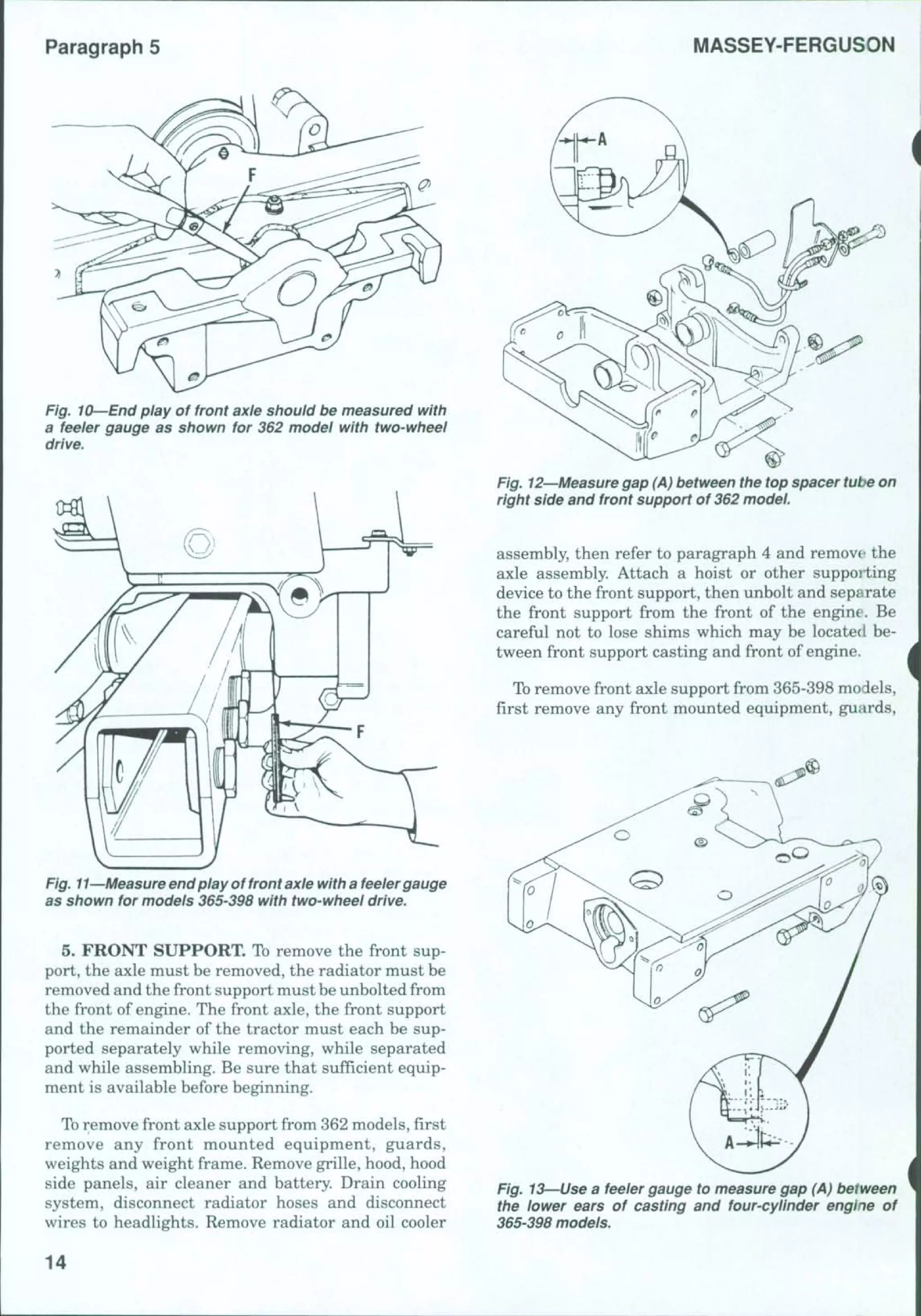 MASSEY FERGUSON MF383 TRACTOR Service Repair Manual | PDF