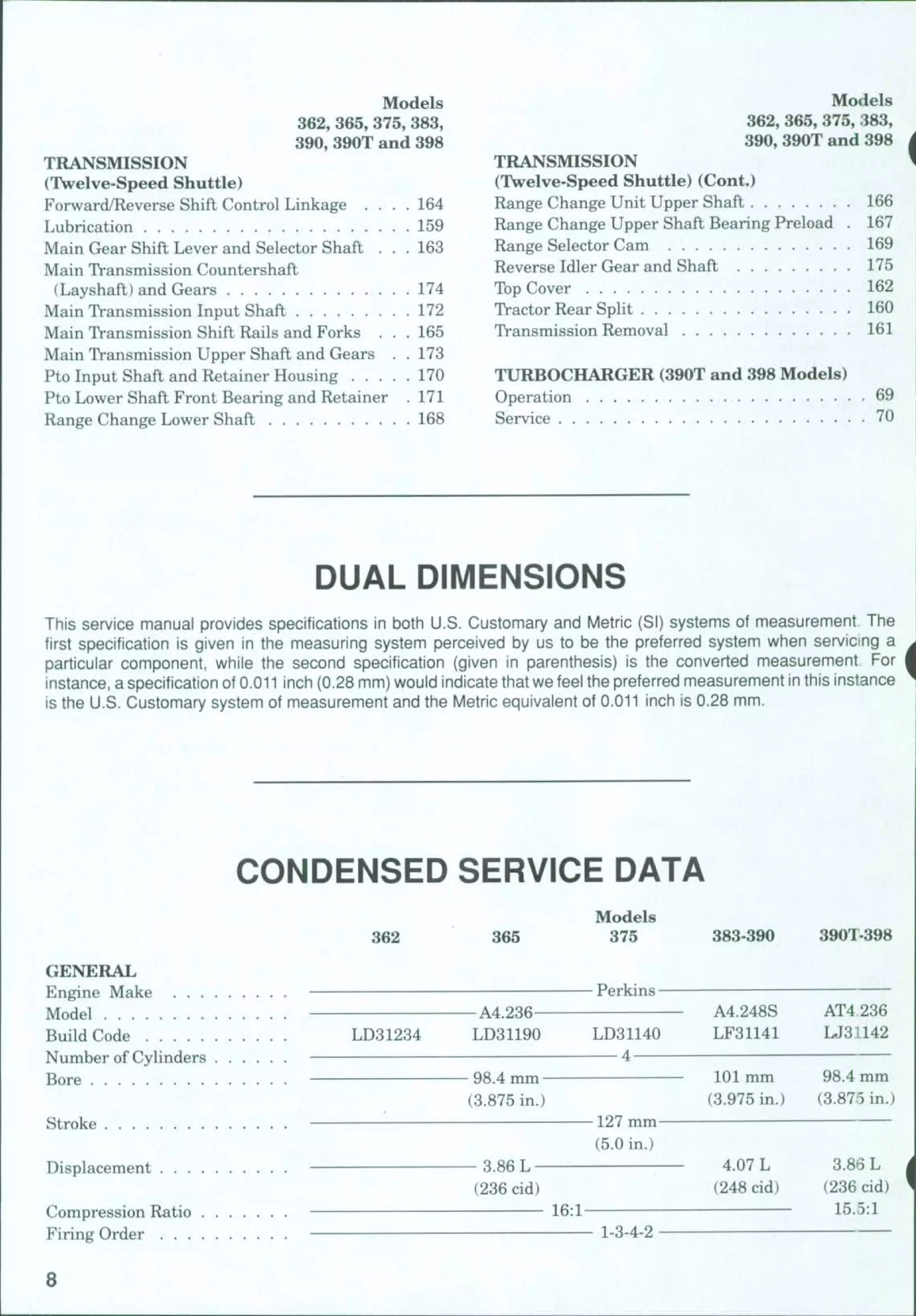 MASSEY FERGUSON MF383 TRACTOR Service Repair Manual | PDF