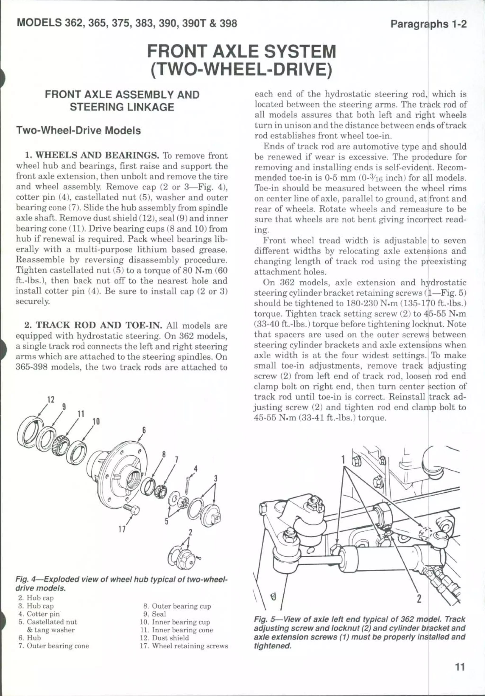 MASSEY FERGUSON MF383 TRACTOR Service Repair Manual | PDF