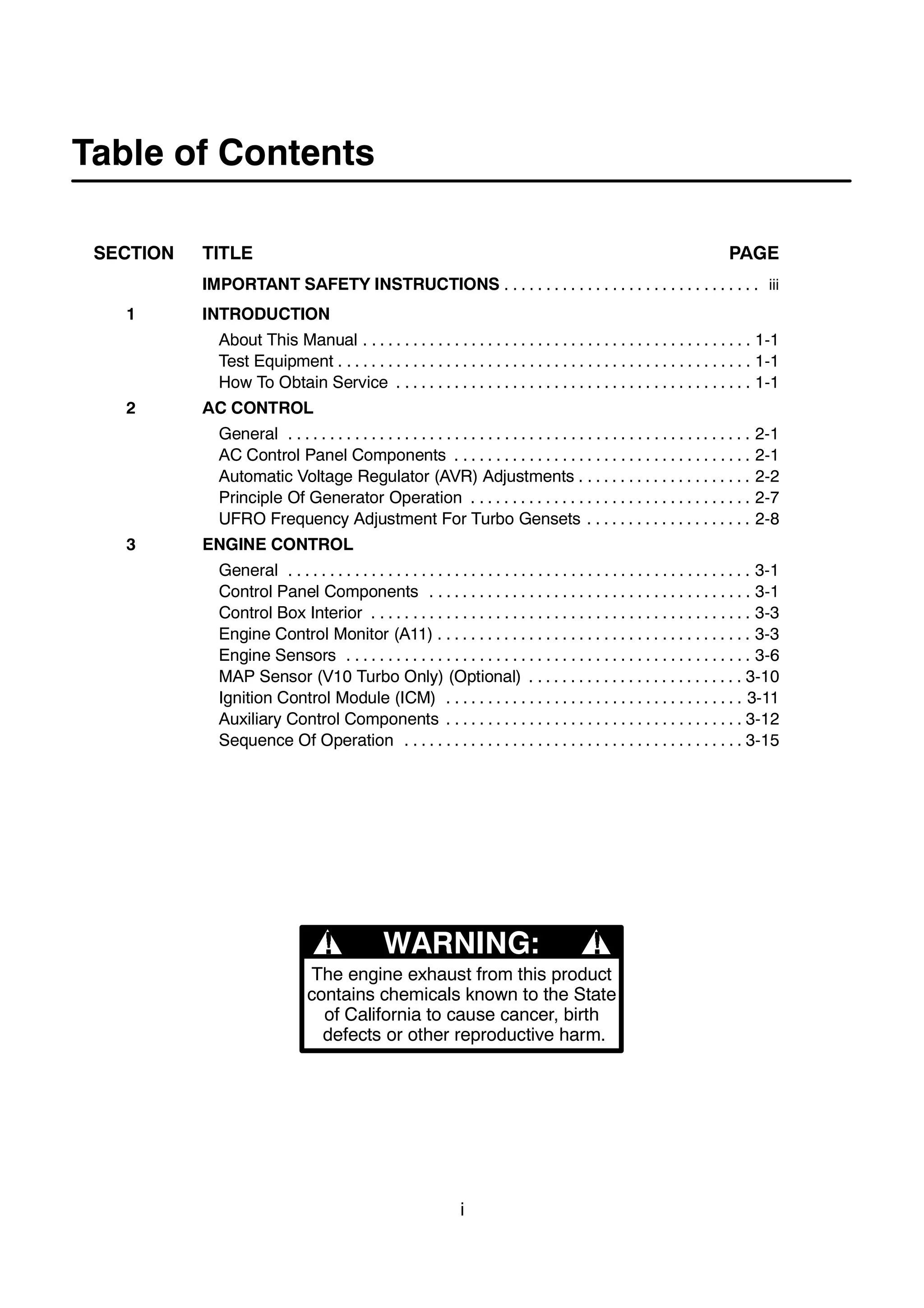 Cummins Onan Gghg Detector Control Generator Sets Service Repair Manual