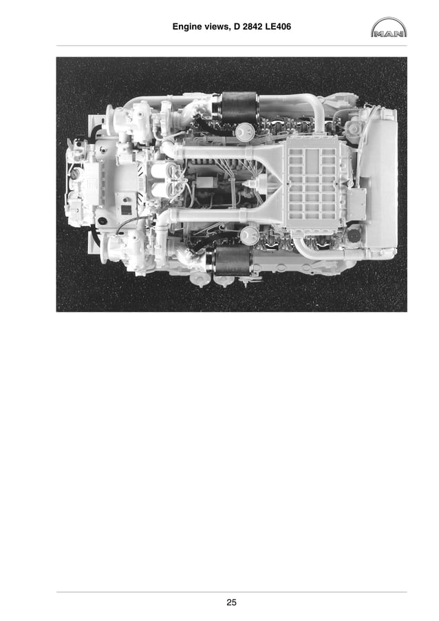MAN Marine Diesel Engine D 2848 LXE /LE 401 / 403 / 405 Service Repair Manual | PDF