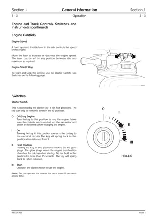 JCB 8032Z MINI EXCAVATOR Service Repair Manual SN899000 Onwards | PDF