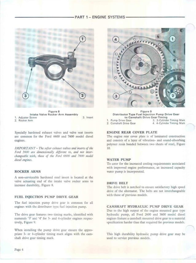 Ford 4600 Tractor Service Repair Manual | PDF