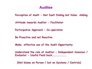 Z 3d 1 - auditor-auditee partnership | PPT
