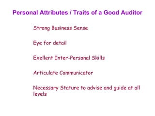 Z 3d 2 - quality auditors-skills-attributes | PPT