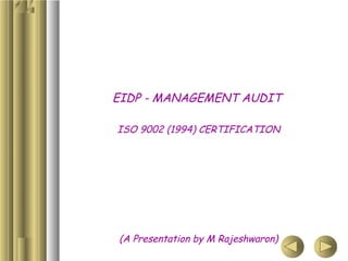Z 3f 2 - iso 9002 -1994 certification | PPT