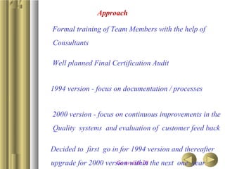 Z 3f 2 - iso 9002 -1994 certification | PPT