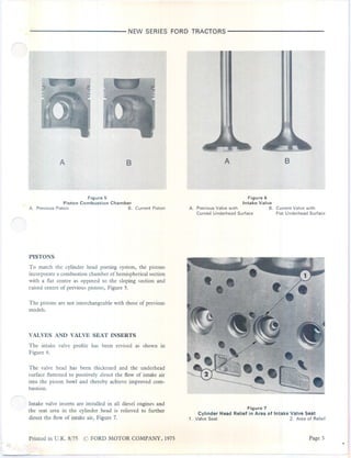 Ford 4100 Tractor Service Repair Manual | PDF