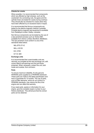 PERKINS 3000 SERIES 3008 CV8 8 CYLINDER DIESEL ENGINE Service Repair ...