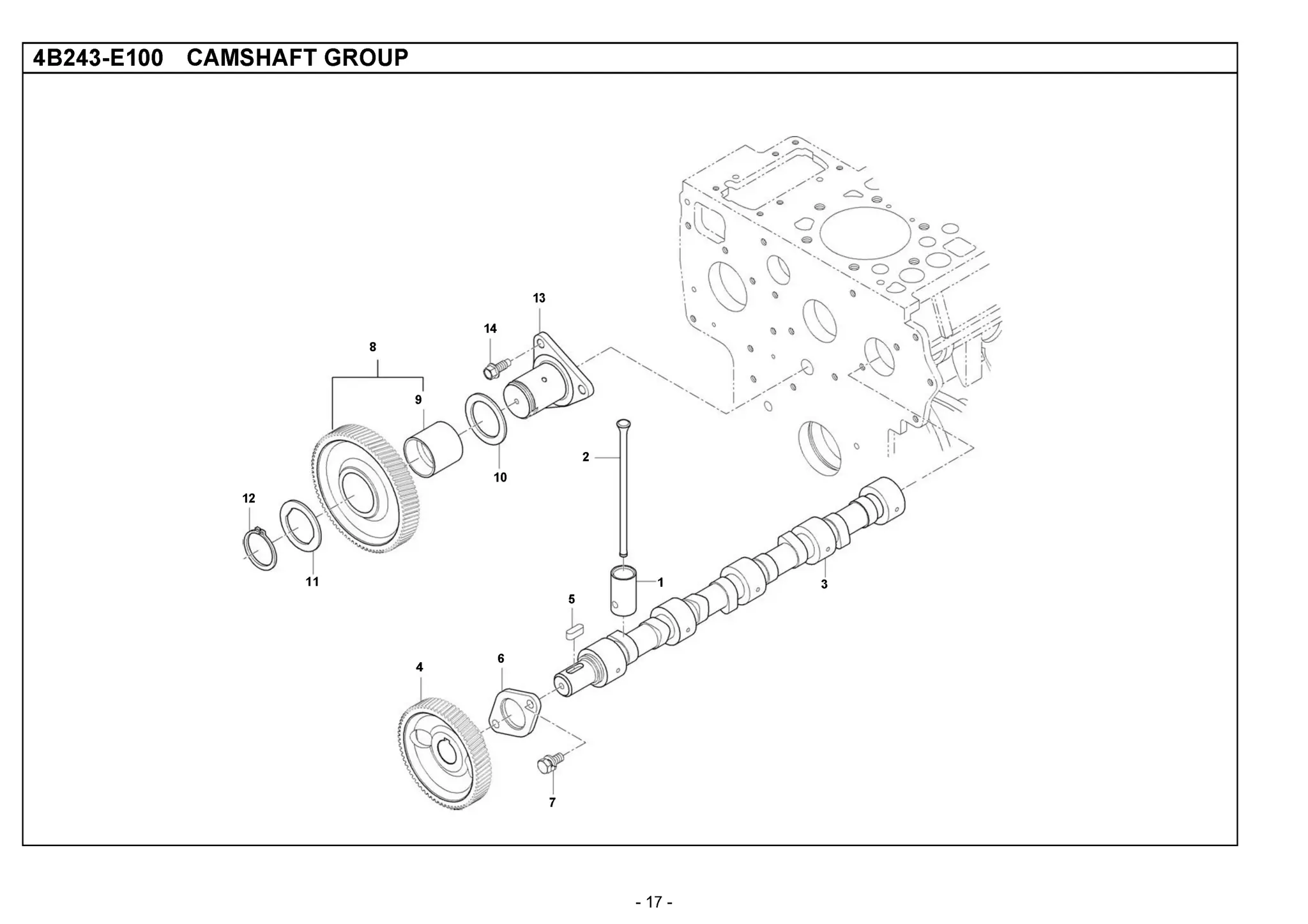 Kioti Daedong EX50 Tractor Parts Catalogue Manual | PDF