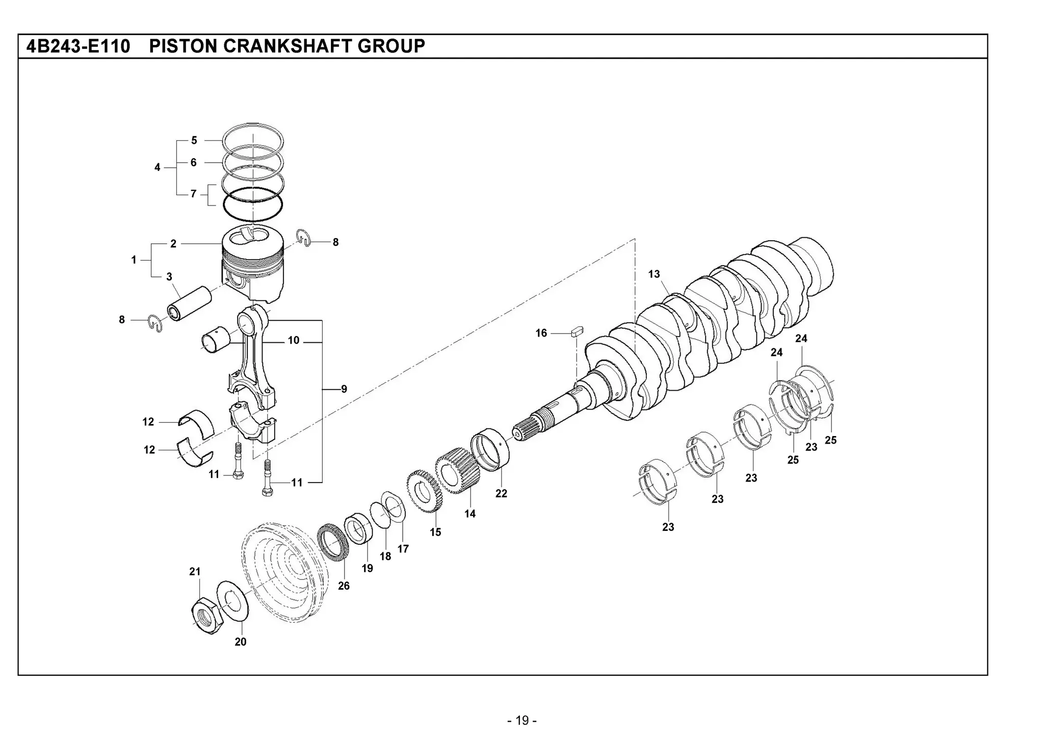 Kioti Daedong EX50 Tractor Parts Catalogue Manual | PDF