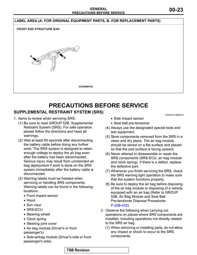 2007 Mitsubishi Eclipse Service Repair Manual | PDF