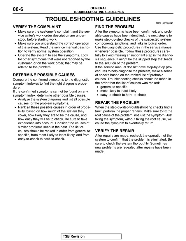 2007 Mitsubishi Eclipse Service Repair Manual | PDF