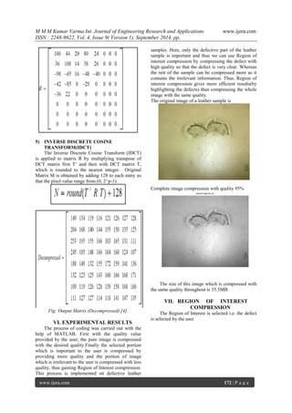 ROI Based Image Compression in Baseline JPEG | PDF