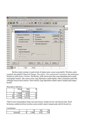 Analisis data dengan spss | PDF
