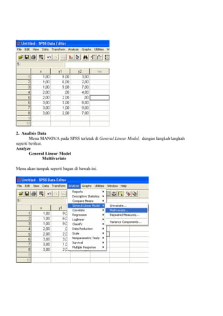 Analisis data dengan spss | PDF