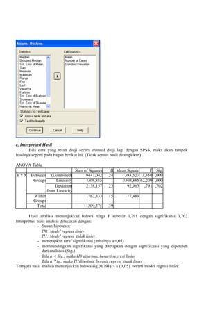 Analisis data dengan spss | PDF