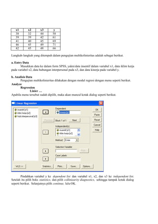 Analisis data dengan spss | PDF