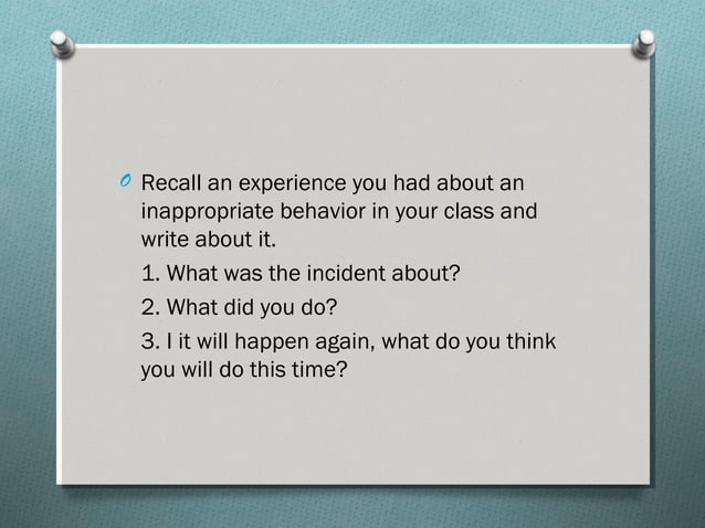 Classroom Management | PPT