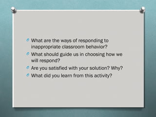 Classroom Management | PPT