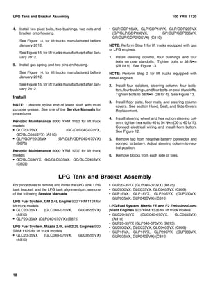 YALE (C810) GP030 LIFT TRUCK Service Repair Manual | PDF