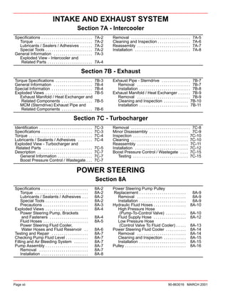 Mercury MerCruiser D1.7L DTI (0M055001 and Above) Service Repair Manual ...