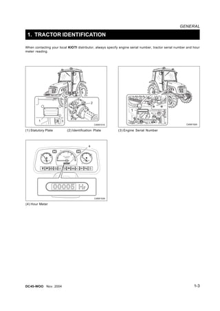 Kioti Daedong DK451 Tractor Service Repair Manual | PDF