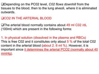 C02 transport (carriage)_by_the_blood | PPT