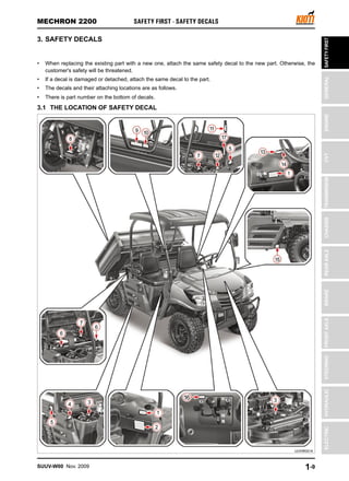 Kioti Daedong MECHRON 2200 UTV Service Repair Manual | PDF