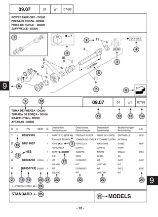 New Holland B100BLR Backhoe Loader Parts Catalogue Manual | PDF
