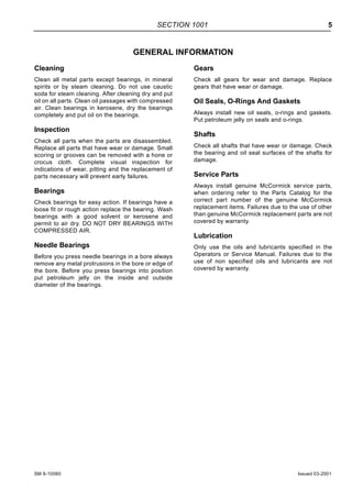 McCormick MC100 Tractor Service Repair Manual | PDF