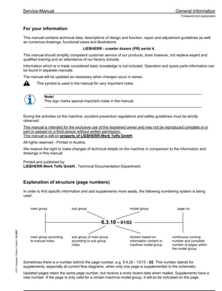 Liebherr PR744 Crawler Dozer Service Repair Manual | PDF