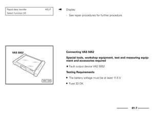 Volkswagen SDI 2.5L 75-5 Diesel Marine Engine Service Repair Manual | PDF