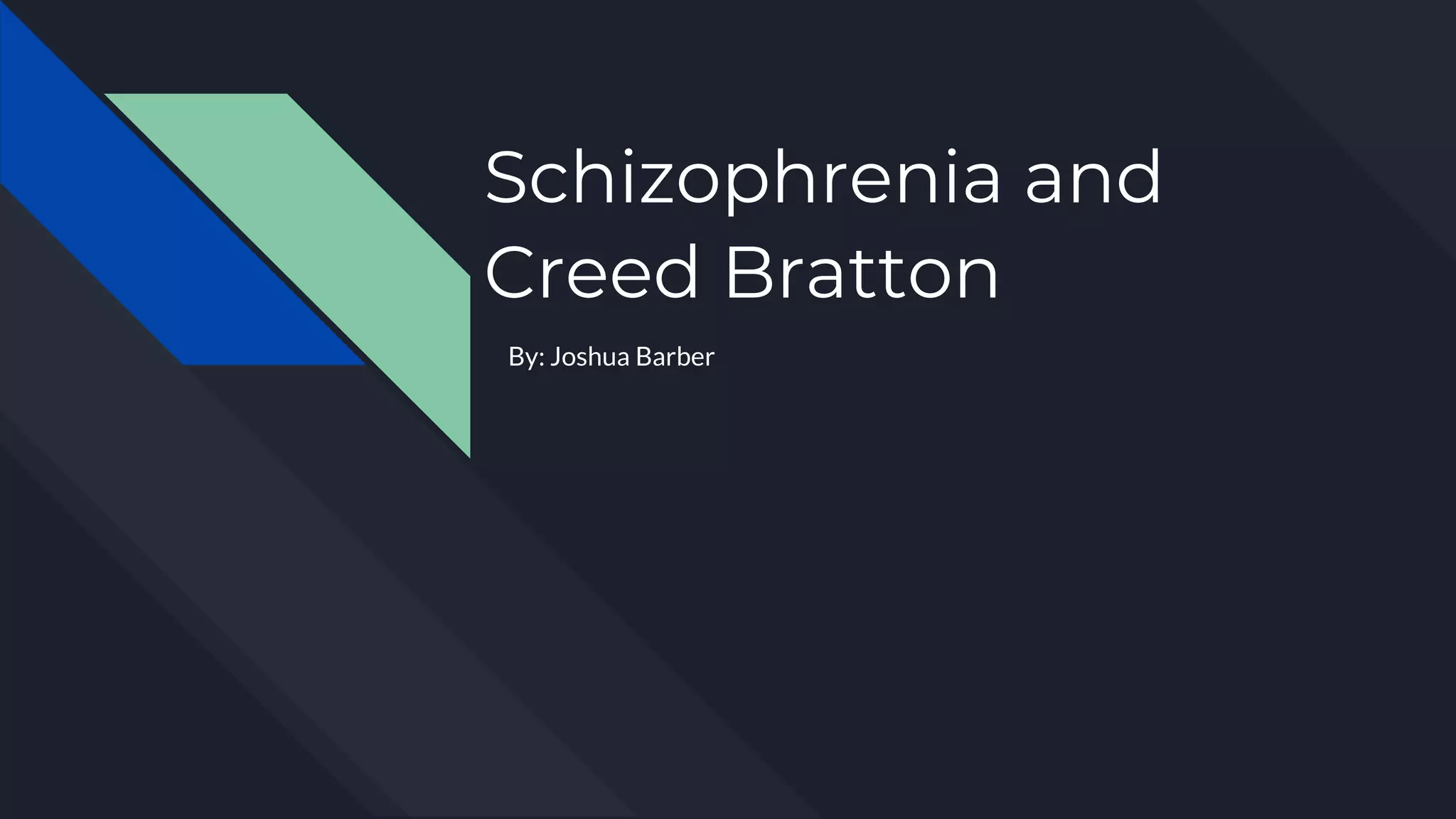 Blockbuster Project by Joshua Barber | PPTX | Mental Health | Diseases ...