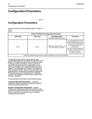 PERKINS 1106C-E70TA AND 1106D-E70TA INDUSTRIAL ENGINE （Model PV）Service ...