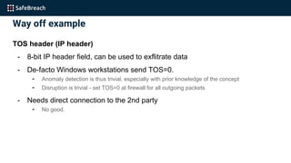 In Plain Sight: The Perfect Exfiltration | PDF