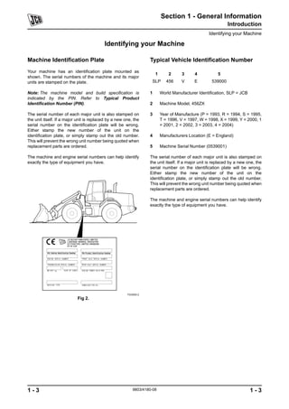 JCB 456 WHEELED LOADER Service Repair Manual | PDF