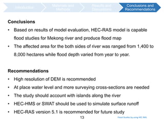Flood Mapping via HEC-RAS Model and ArcGIS | PPSX