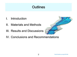 Flood Mapping via HEC-RAS Model and ArcGIS | PPSX