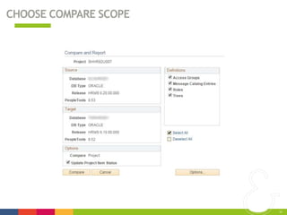 Non-Comparable Object Tools for PeopleSoft | PPTX